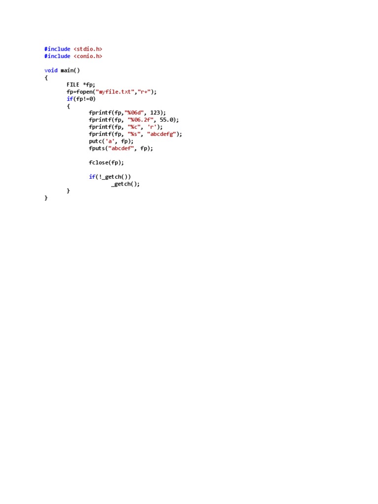 File IO Practice | PDF