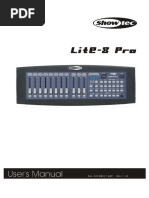 DMX 512 Controller User Manual | PDF | Electrical Engineering | Computing