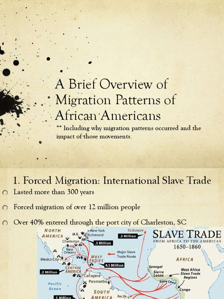 African American Migration Patterns | PDF | Slavery | Abolitionism