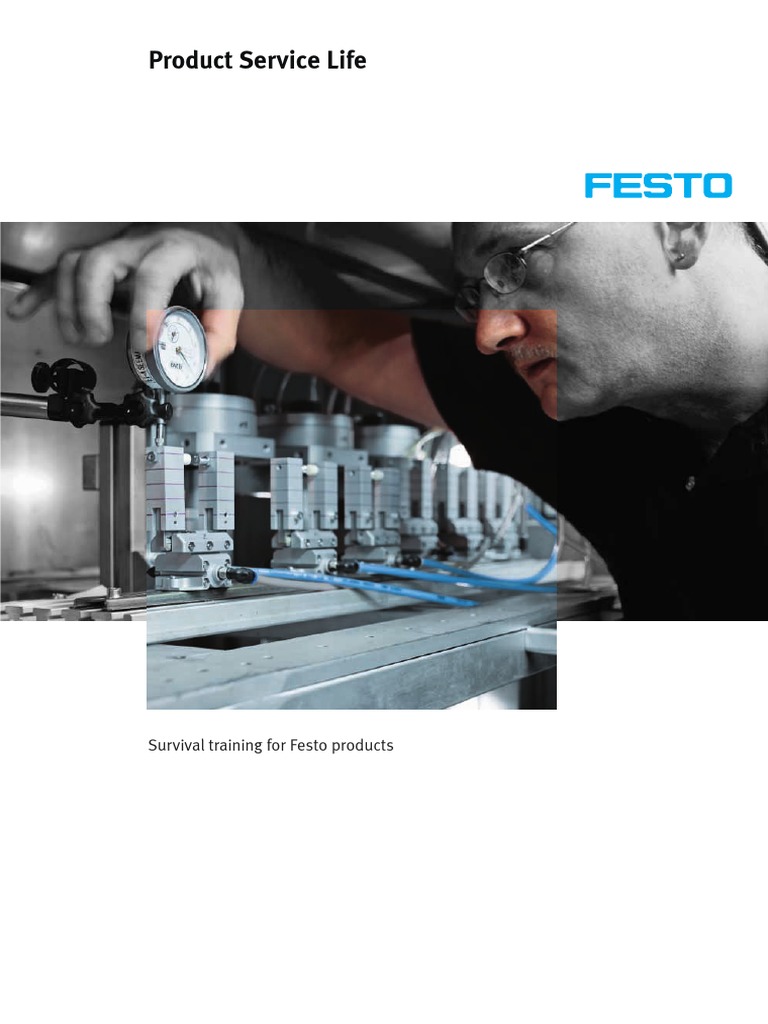 Life of Festo Products Brochure | PDF | Reliability Engineering | Valve