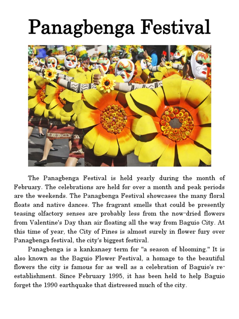 Panagbenga Festival | PDF