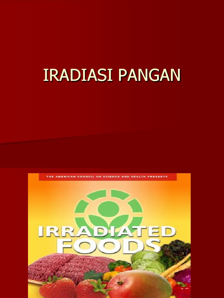 Iradiasi Pangan | PDF