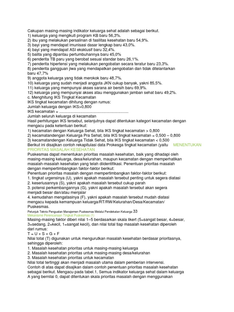 Pemecahan Masalah Iks Rendah Pis PK | PDF