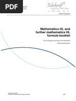 Formula Booklet AI 2024 | PDF | Area | Elementary Geometry