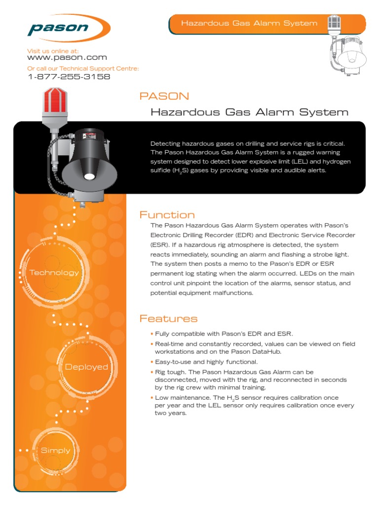 Hazardous Gas Alarm System | PDF | Science | Technology (General)