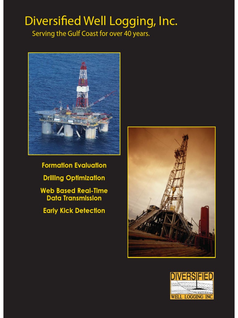 Diversified Well Logging Services Overview | PDF | Drilling Rig ...