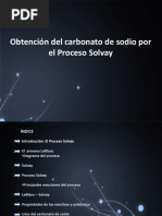 Proceso Solvay | PDF | Carbonato de sodio | Sustancias químicas