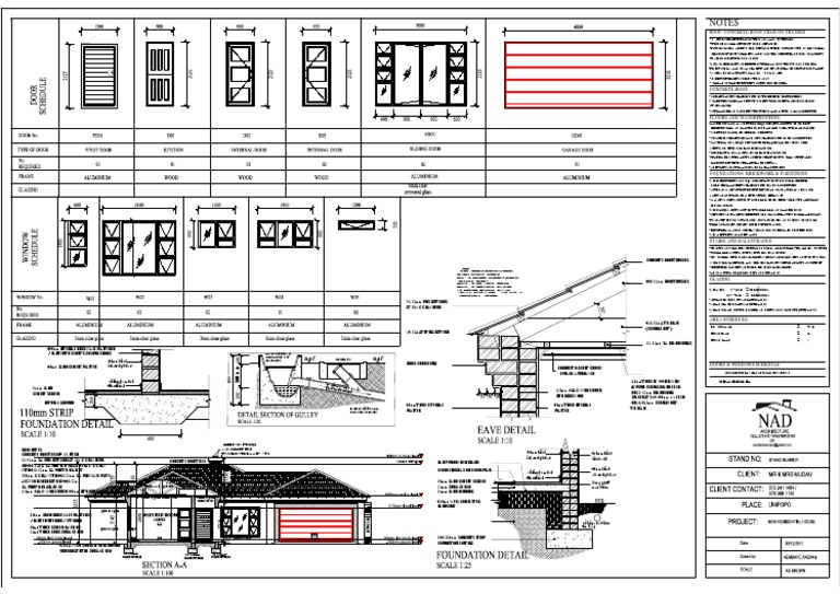 Notes: Roof: Concrete Roof Tiles On Trusses | PDF | Plaster | Wall