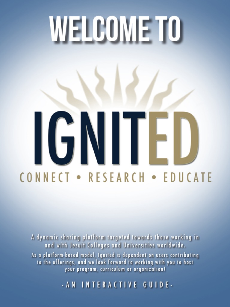 Ignited Welcome Interactive Final | PDF | Curriculum | Change