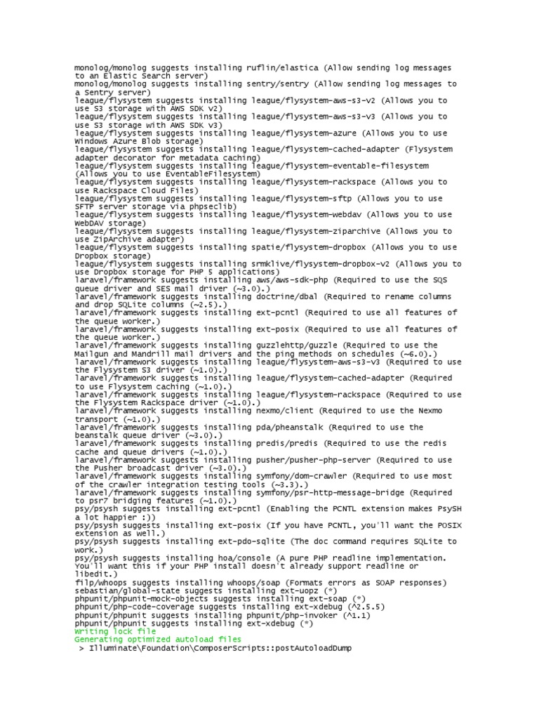 Manual Laravel | PDF | Computer Data | Information Technology Management