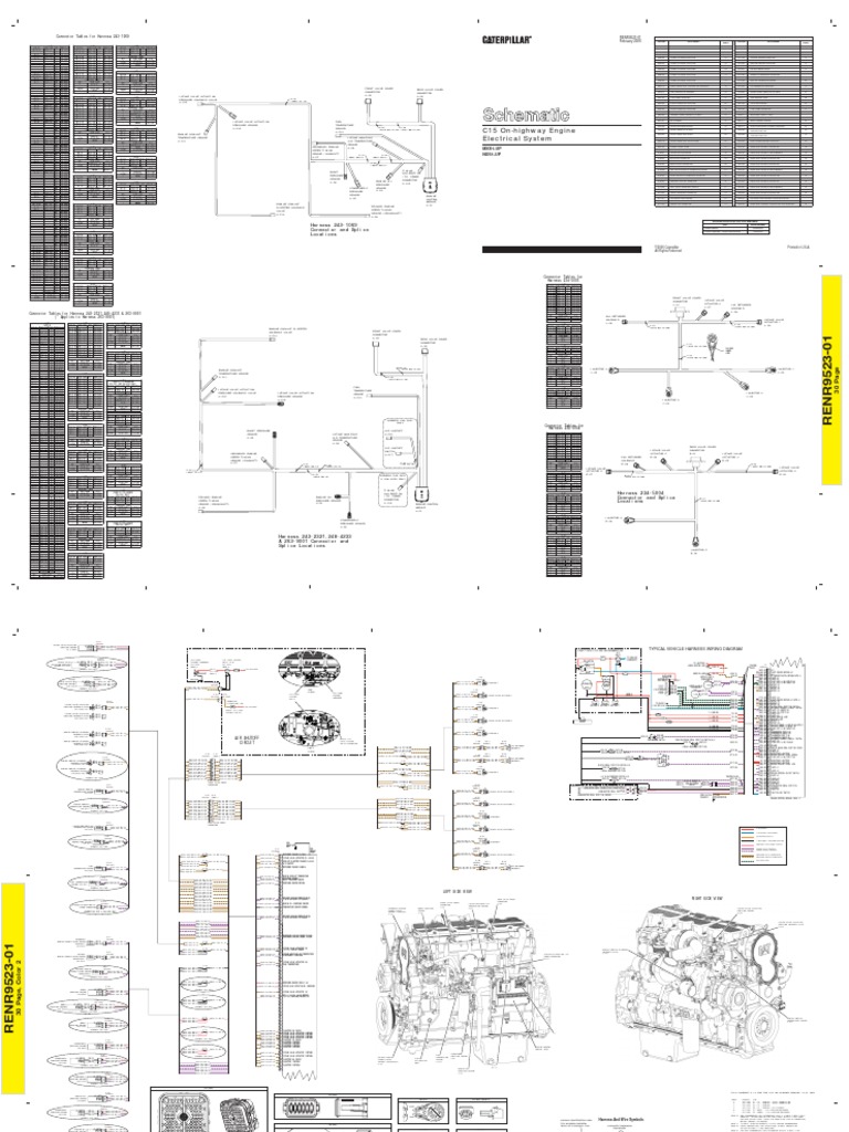 DIAGRAMA Cat c15 Biturbo | Fuel Injection | Technology & Engineering