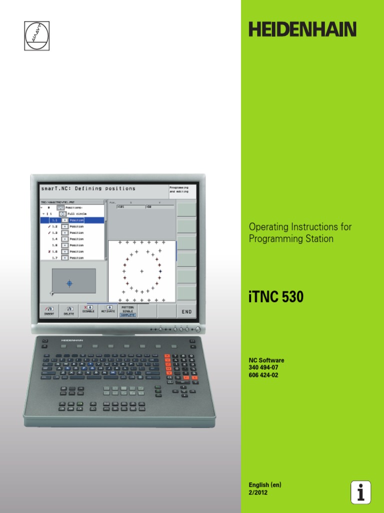 iTNC530 Programming Station PDF | PDF