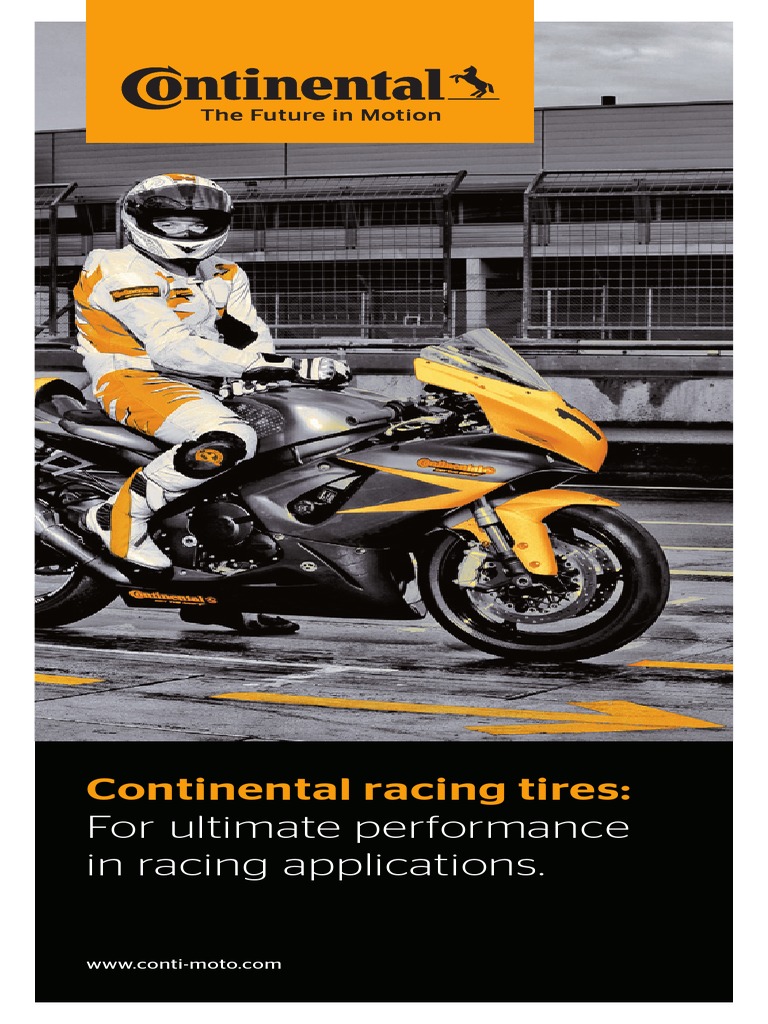 Continental Racing Tires Flyer 2017 | PDF | Tire | Vehicles