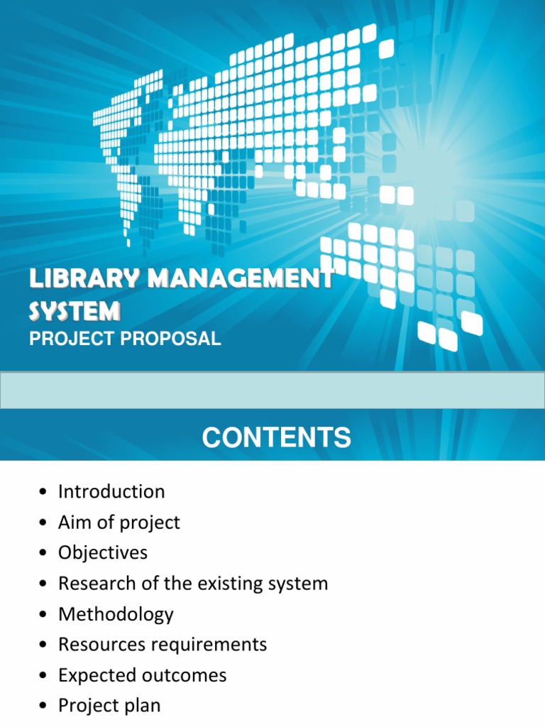 Proposal Library Management System | PDF