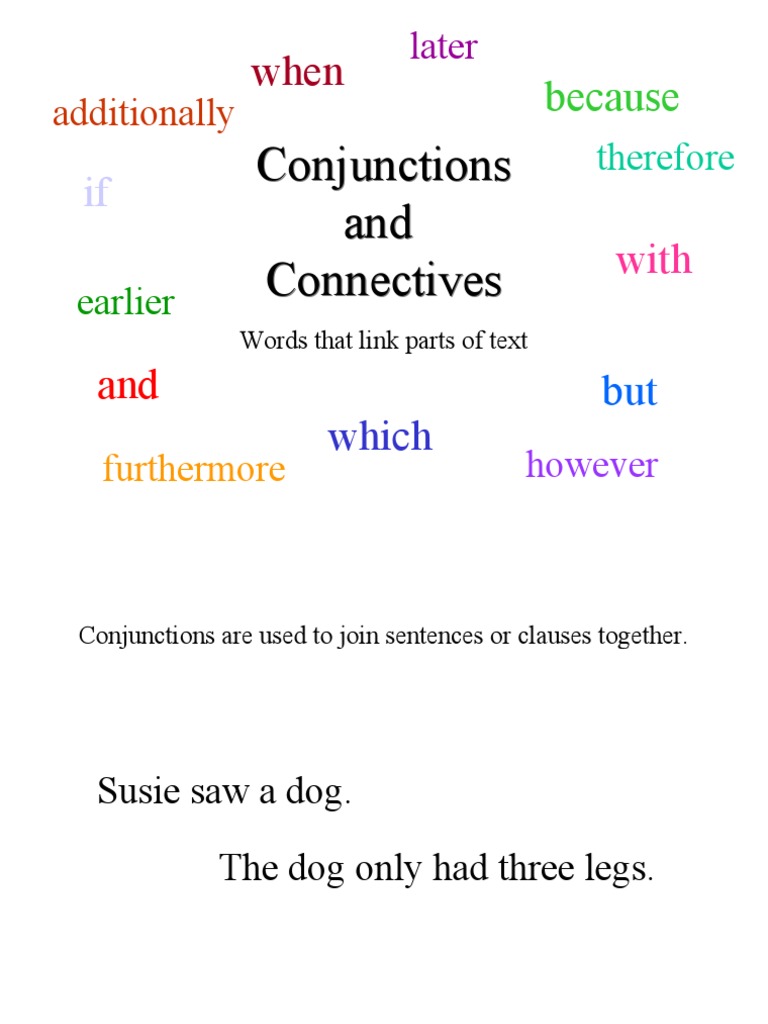 Understanding Conjunctions and Connectives | PDF