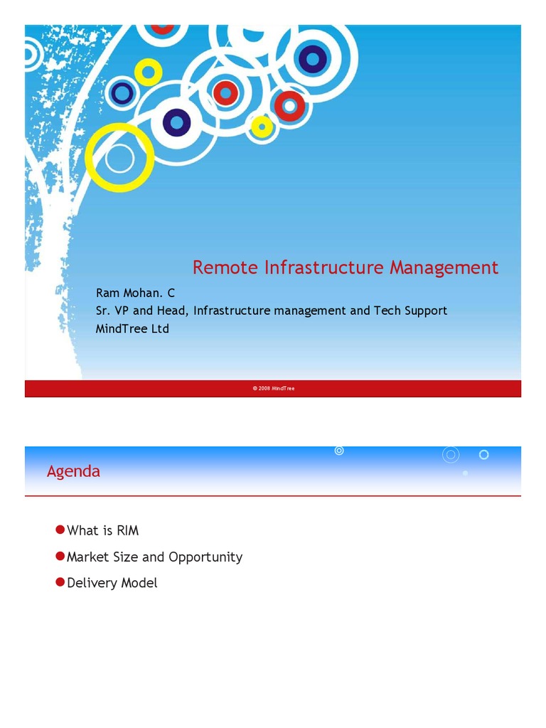 Remote Infrastructure Management | PDF | Backup | Databases