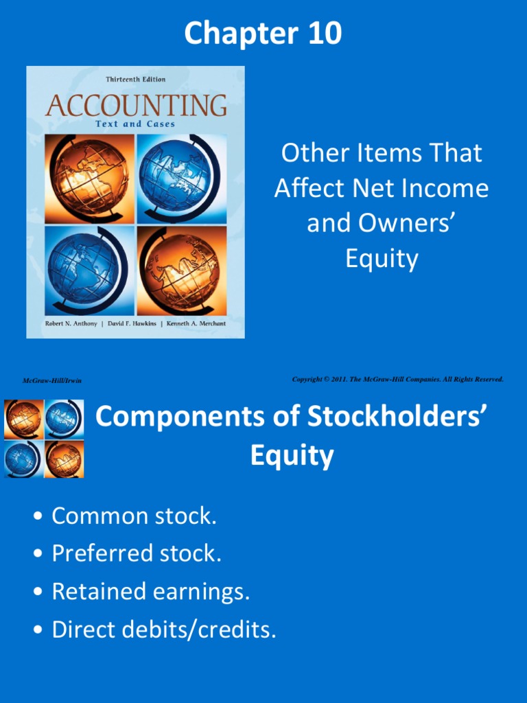 Other Items That Affect Net Income and Owners' Equity: Mcgraw-Hill ...