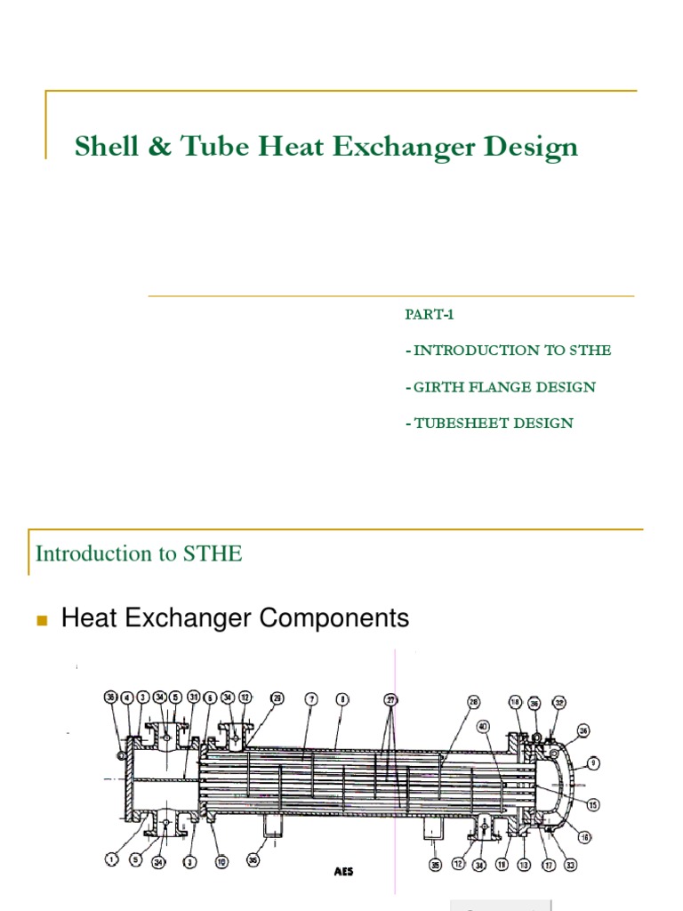 STHE Design (Training Material) | PDF | Thermal Expansion | Bending