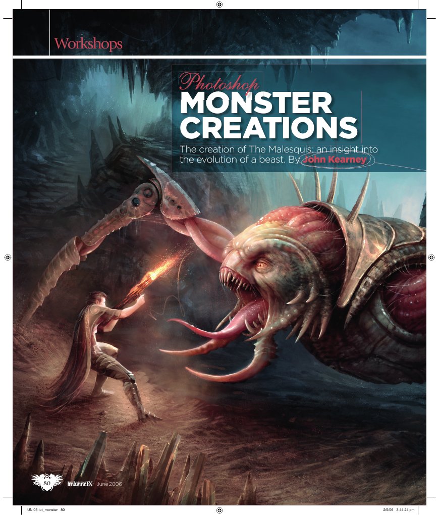 Tutorial Monster | PDF | Paintings | Adobe Photoshop