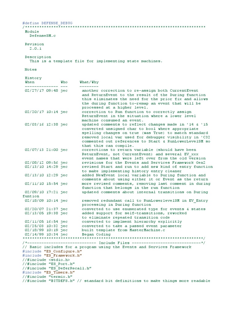 Defensesm | PDF | Subroutine | C (Programming Language)