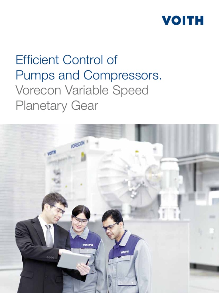 Efficient Control of Pumps and Compressors Vorecon Variable Speed ...