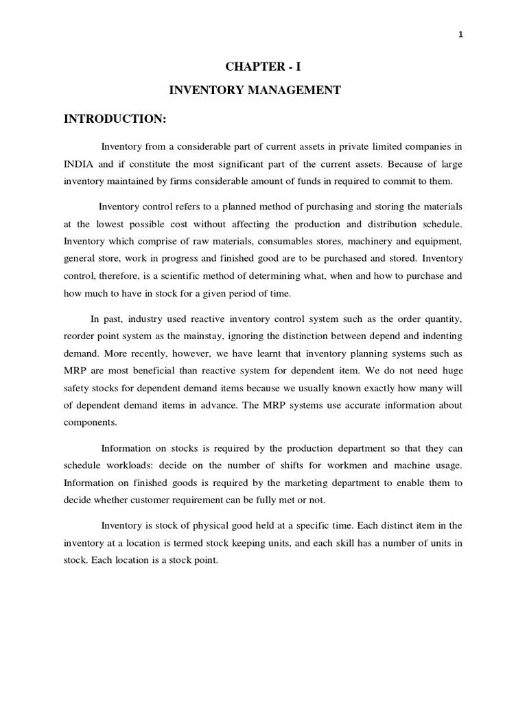 Last Sathish PDF | PDF | Inventory | Data Analysis