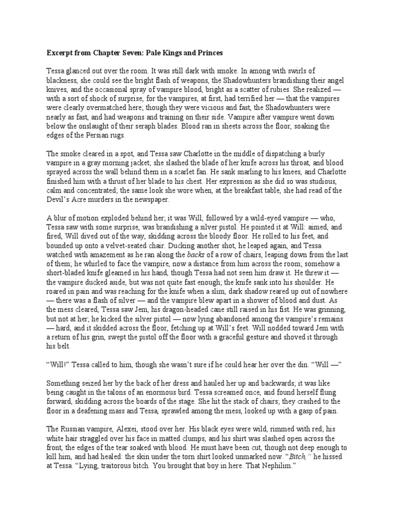 Infernal Devices Chapter 7 | PDF