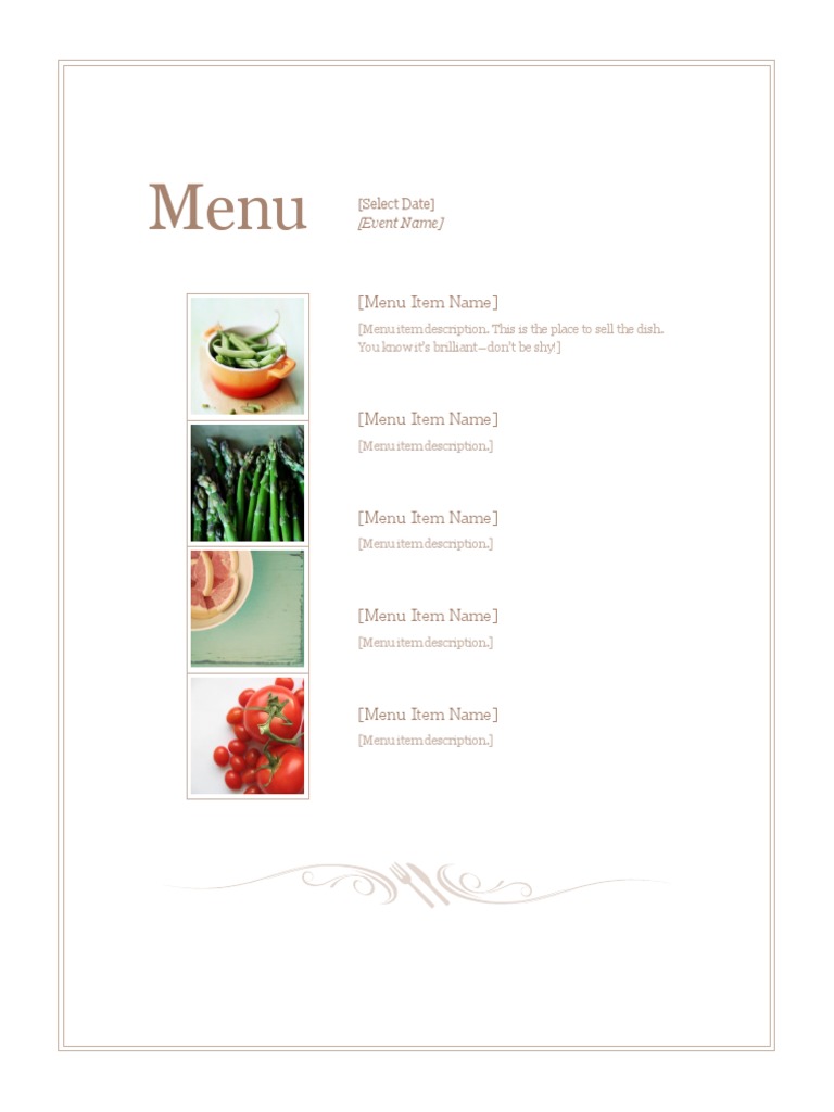 Menu | PDF