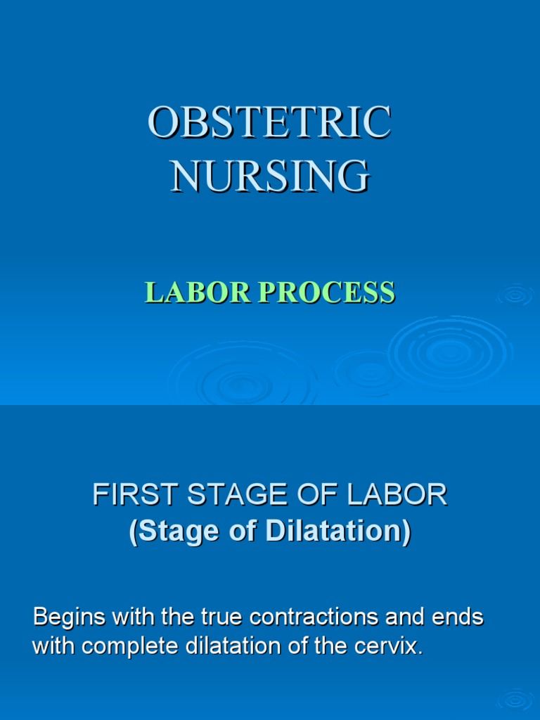Labor Process | Download Free PDF | Childbirth | Placenta