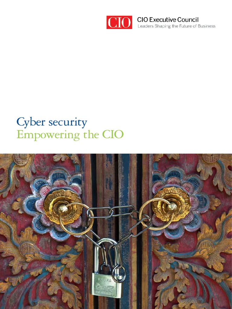 Cio Executive Council Cyber Security Handbook Web 3 | PDF | Computer ...