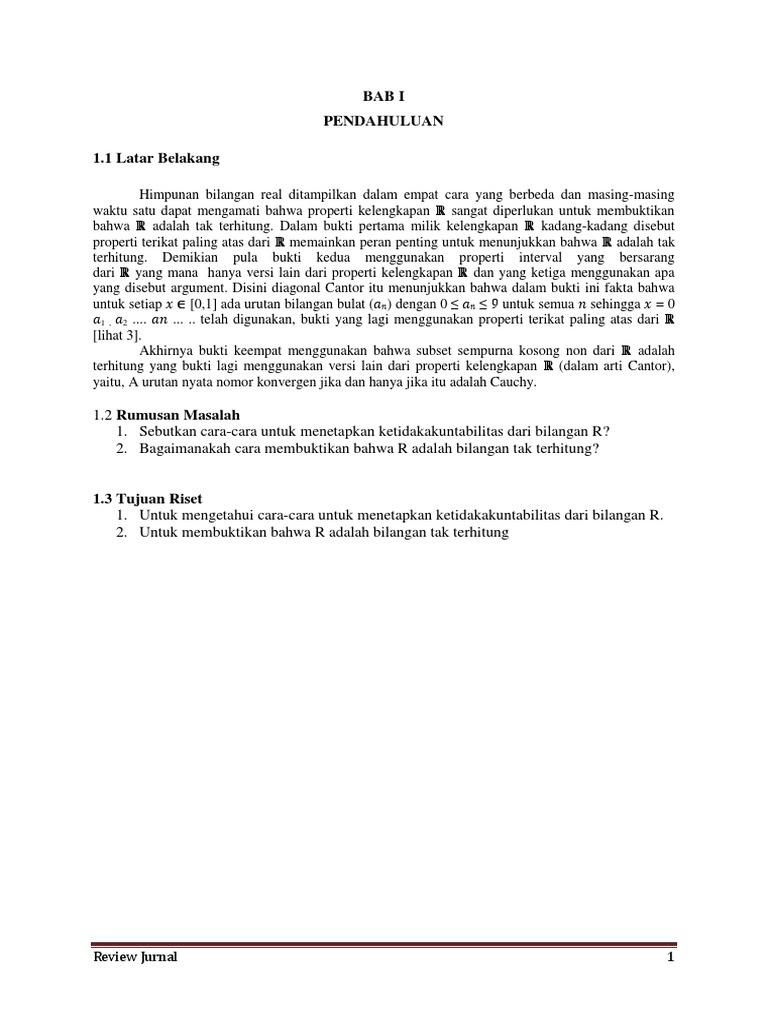 Review Jurnal Kalkulus | PDF