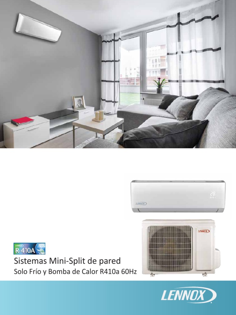Lennox Minisplit R410a Spanish v4 | PDF | Caldera | Mitigación del ...