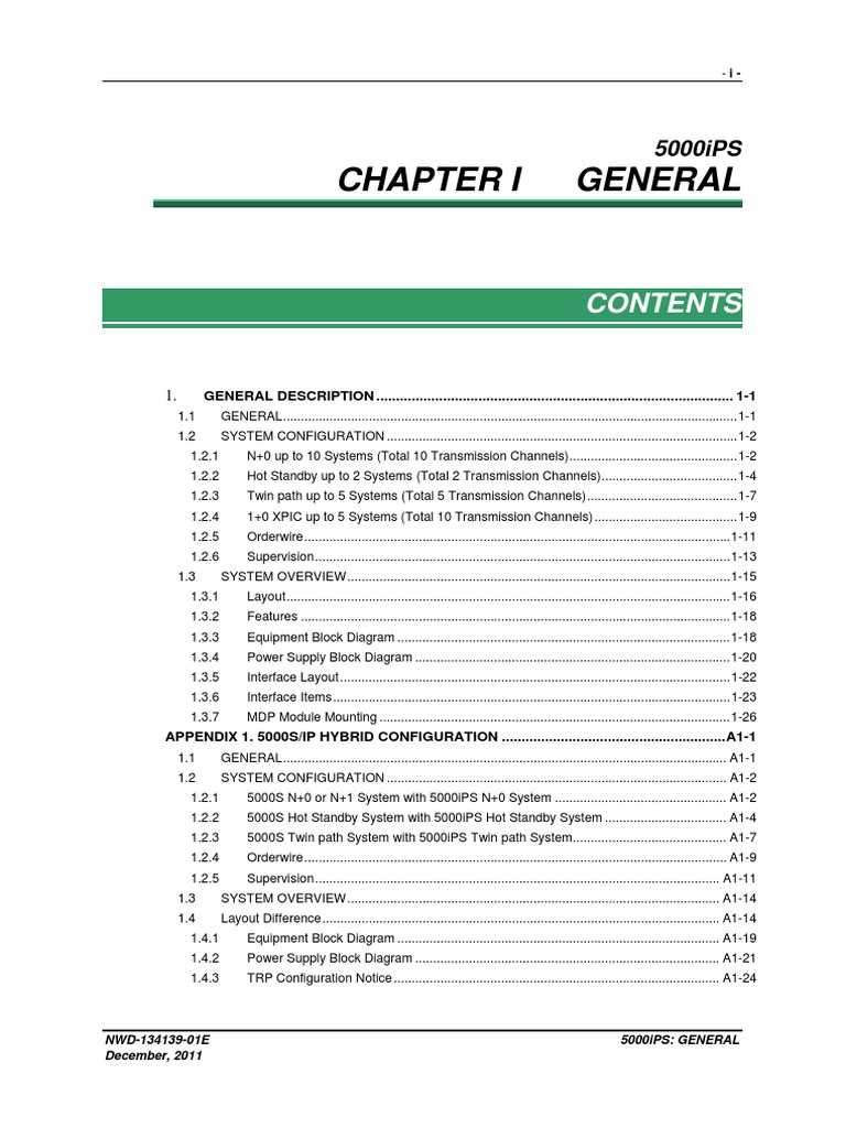 NWD 134139 01E - Gen | PDF | Radio | Modulation