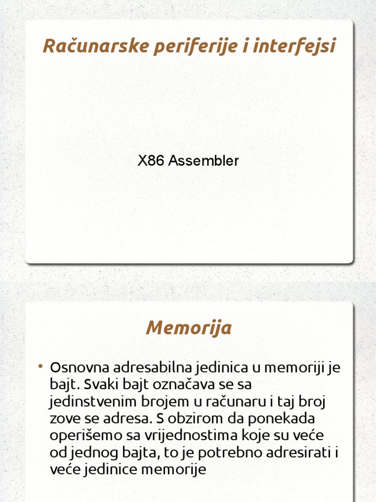 x86 Assembler | PDF