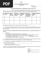 Employee VPF Contribution Application Form 1 | PDF