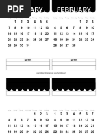 Aboriginal Birthday Chart Printables | PDF