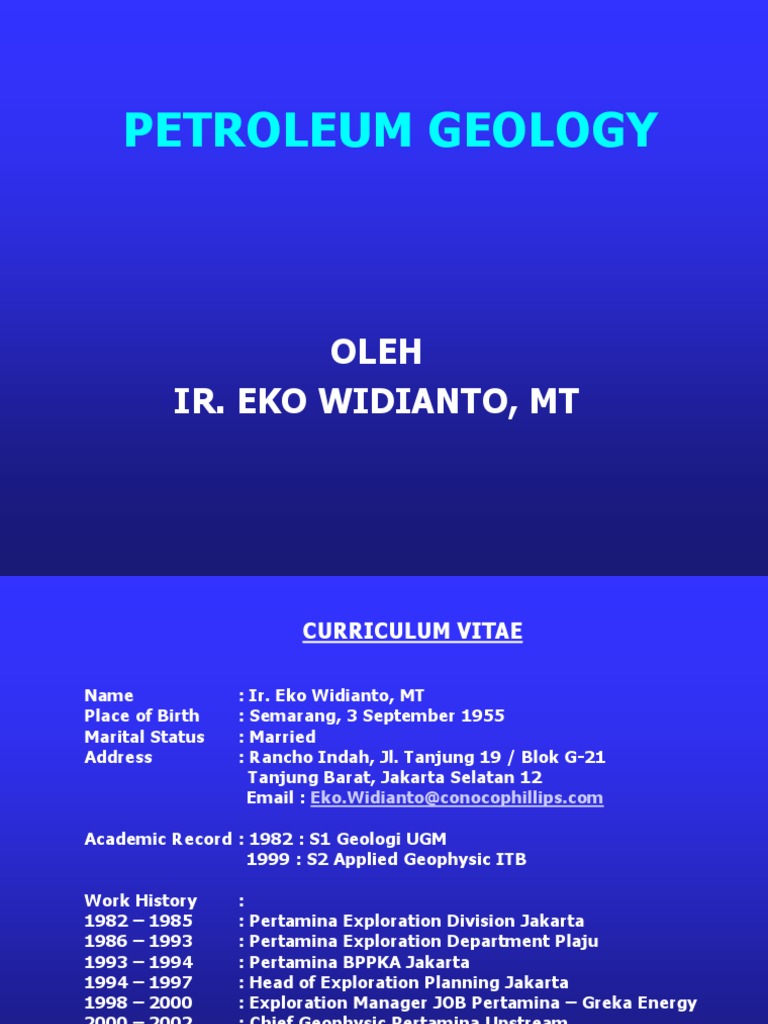 I. Intro+Plate Tectonic | PDF | Petroleum Geology | Petroleum