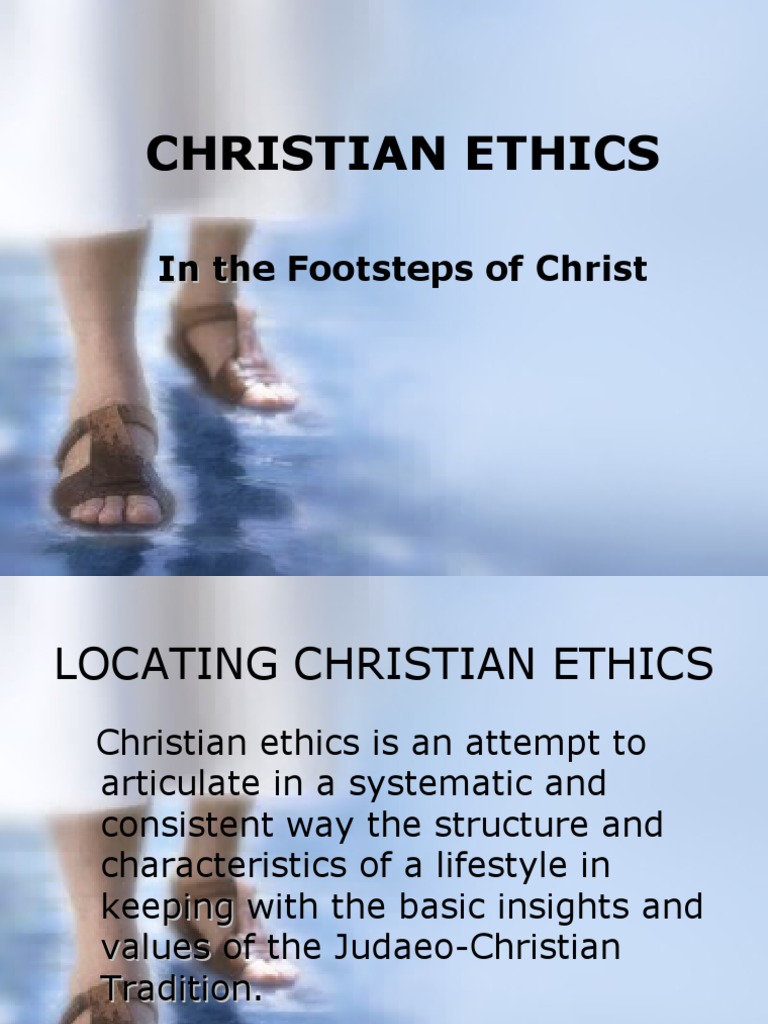 Christian Ethics: Love and Morality | PDF | Christian Ethics | Jesus