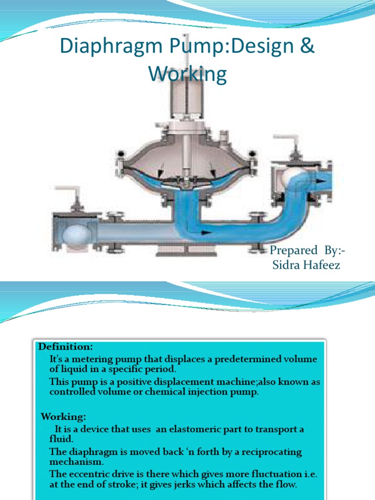 Diaphragm Pump Design Working | PDF | Pump | Internal Combustion Engine
