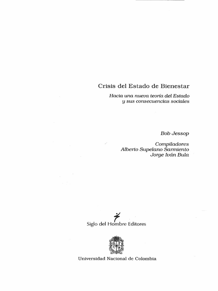 Jessop Robert - Crisis Del Estado de Bienestar PDF | PDF | Acumulación ...
