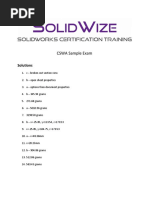 CSWA Sample Test 1 | PDF | Teaching Methods & Materials