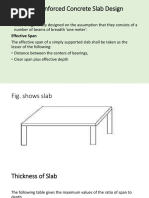 One Way Simply-Supported and Continuous Solid Slab | PDF | Bending ...