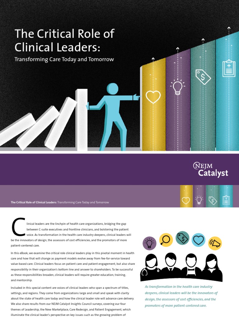 The Critical Role of Clinical Leaders - Transforming Care Today and ...