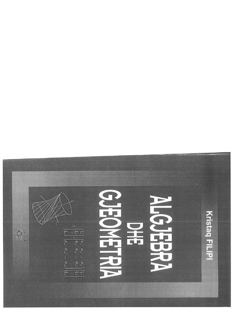 Algjebra Dhe Gjeometria - 20161121204121 | PDF