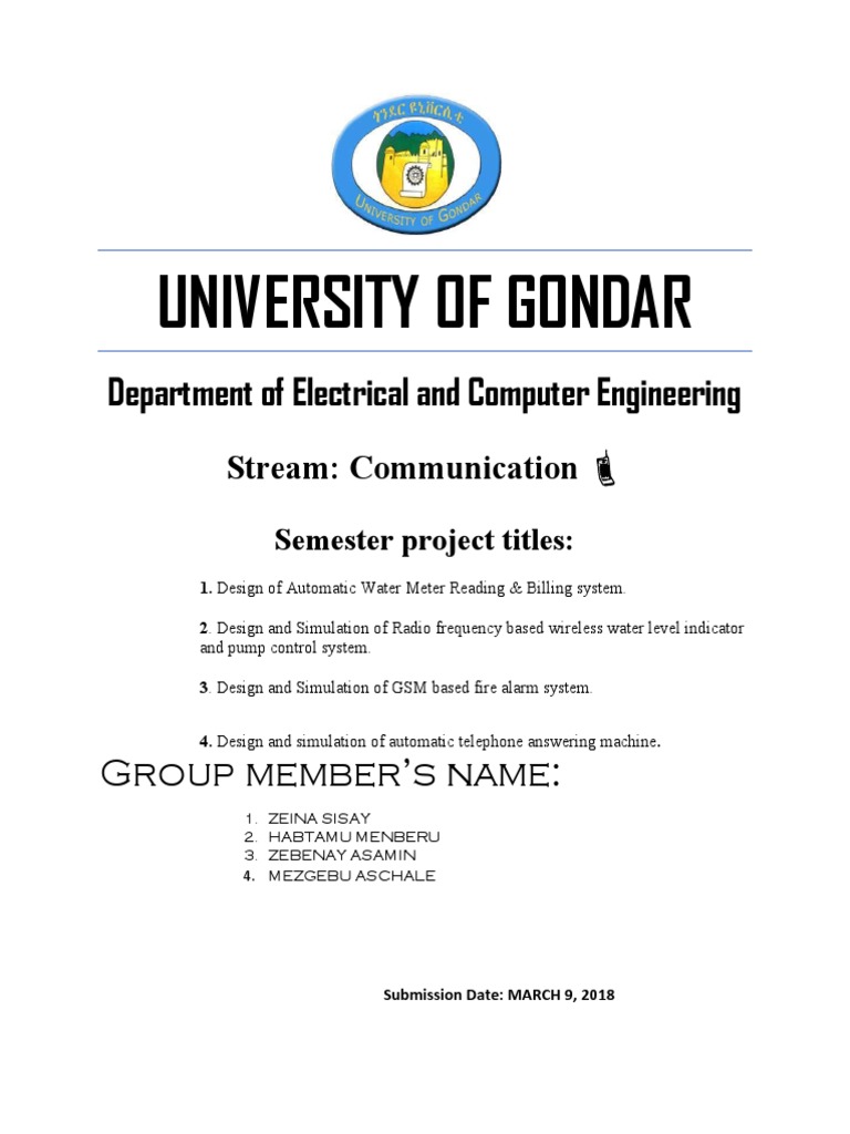 Project Tilte PDF | PDF