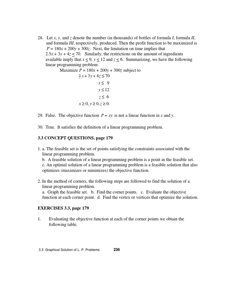 ISM Finite Ch3-3 | PDF | Linear Programming | Vertex (Graph Theory)