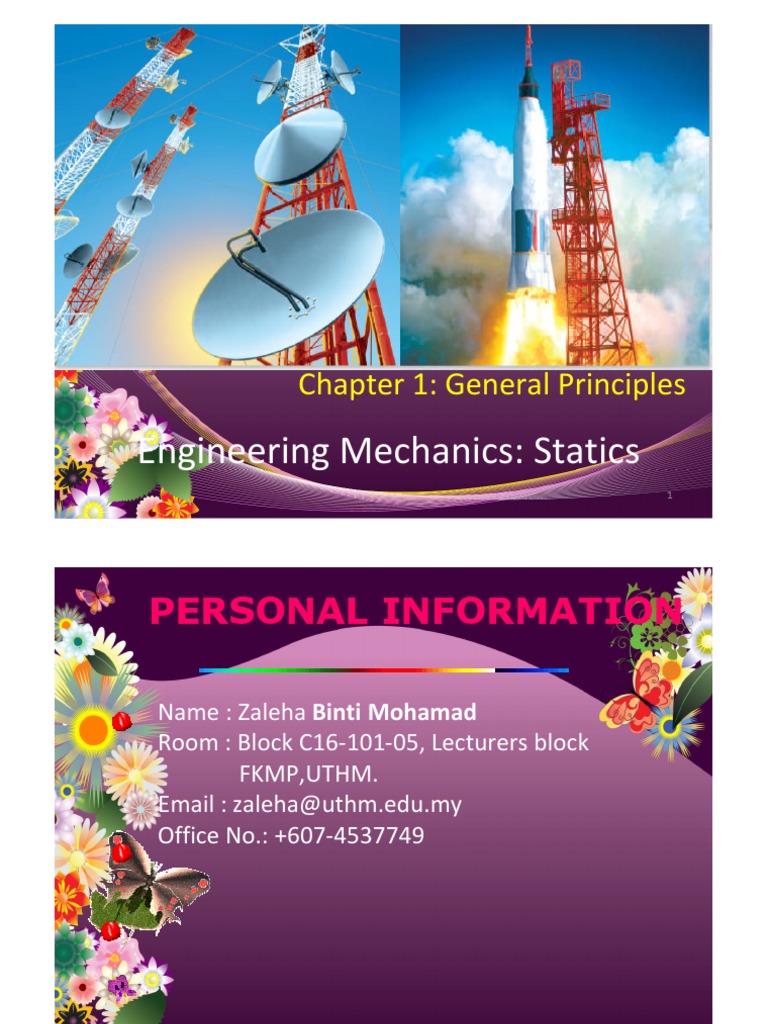 General Principles of Statics | PDF | Force | Mechanics