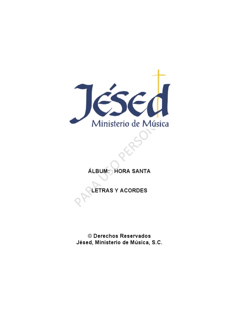 Jesed PDF | PDF | Santo | Jesús