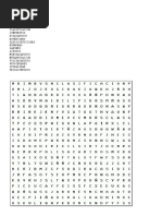 Sopa de Letras Quimica | PDF