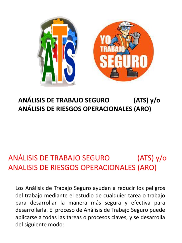 ATS Analisis Trabajo Seguro Completo | PDF | Riesgo | Herida